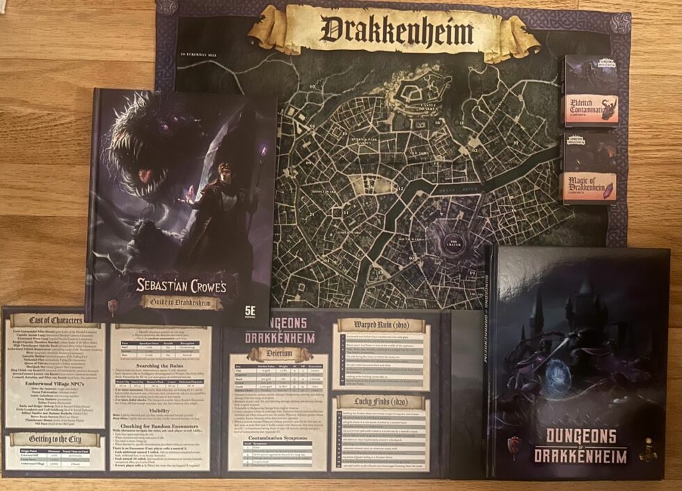 Sebastian Crowe's Guide to Drakkenheim: Hardcover Book - Ghostfire Gaming